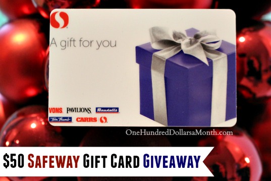 Giveaway: Enter to Win a $50 Safeway Gift Card + A Delicious Bonus ...