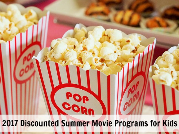 2017 Discounted Summer Movie Programs for Kids - One Hundred Dollars a ...